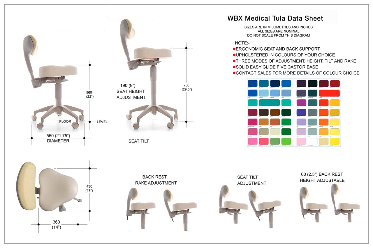 Tula Medical Chair - WBX Medical